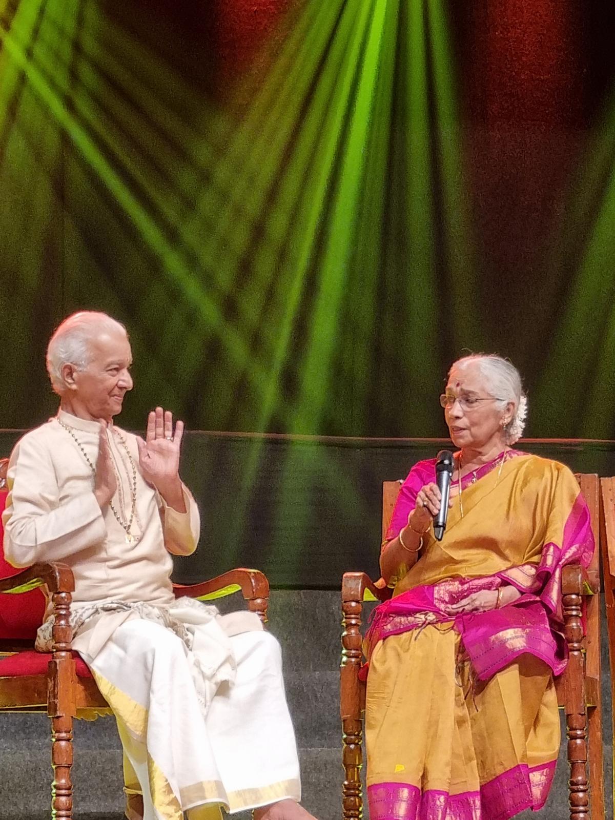 Bharatanatyam artists Dhananjayan and Shanta Dhananjayan make their presence felt in cinema ...